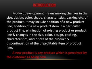 NEW PRODUCT DEVELOPMENT PROCESS | PPTX