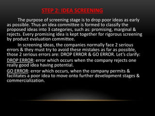 NEW PRODUCT DEVELOPMENT PROCESS | PPTX