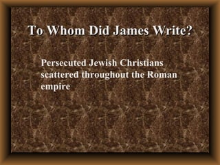 James An Overview | PPT