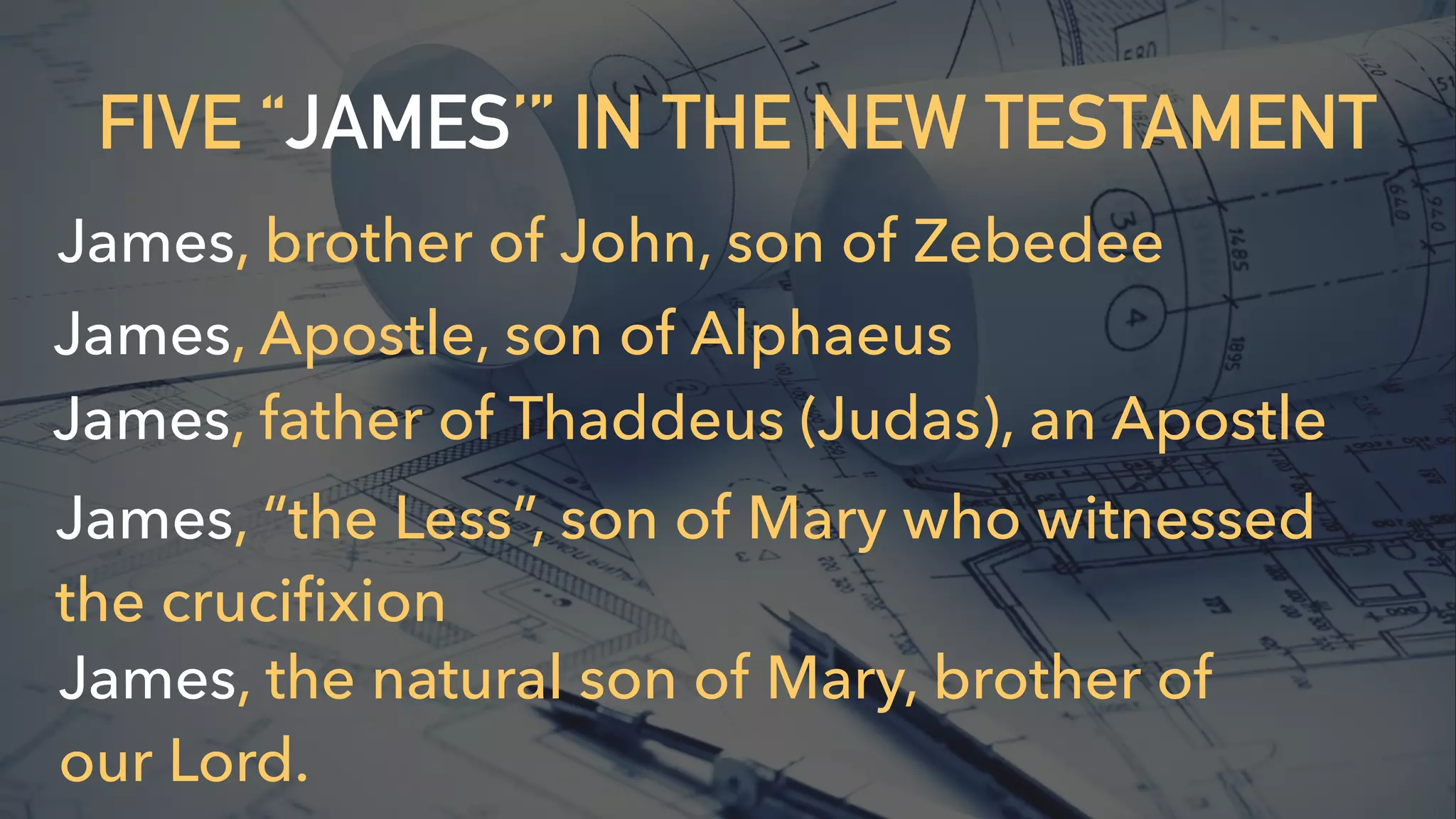 James architect of faith | PDF