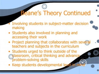 James Beane | PPT