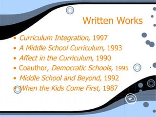 James Beane | PPT
