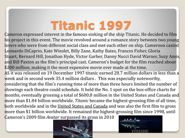 James cameron | PPT