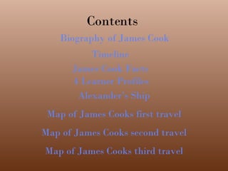 James Cook2 | PPT | Cruises | Travel Type