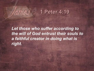 James: Growing Through Trials | PPT