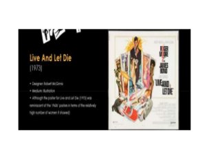 James Bond Poster Evolution | PPTX