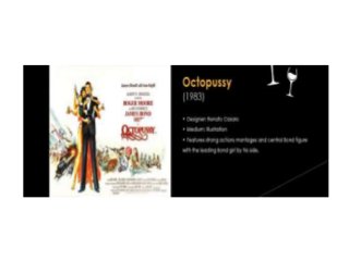 James Bond Poster Evolution | PPTX