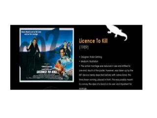 James Bond Poster Evolution | PPT