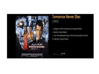 James Bond Poster Evolution | PPT