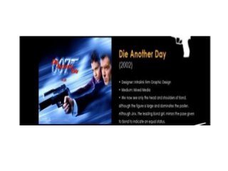 James Bond Poster Evolution | PPT