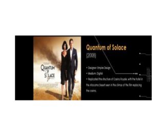 James Bond Poster Evolution | PPT