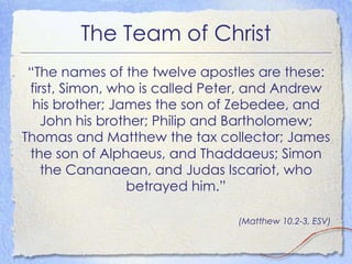 James, Thaddeus And Simon | PPT