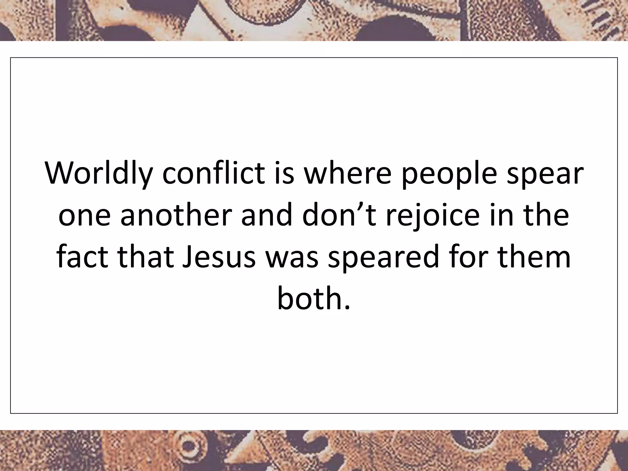 JAMES 11 - JESUS CONFLICT YOUR CONFLICT - PTR ALVIN GUTIERREZ - 4PM ...