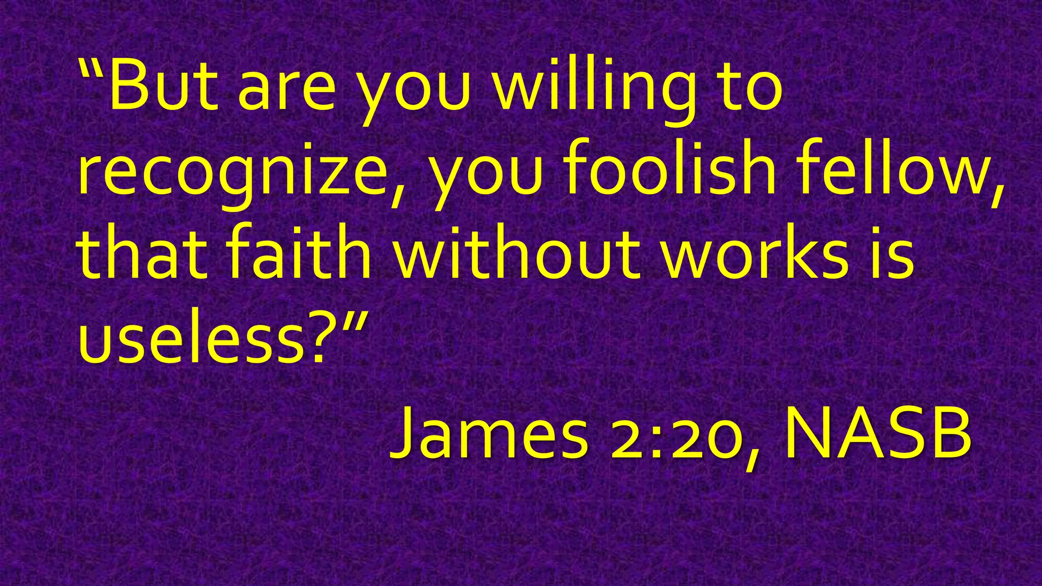 Four Types of Faith | PPTX