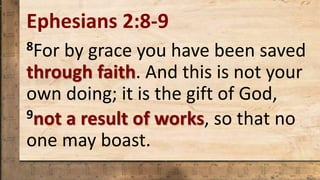 James: Faith that Works: Faith without Works | PPTX