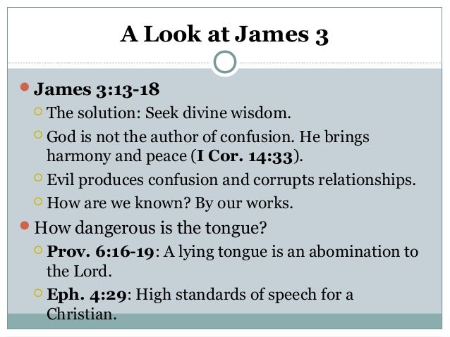 James Chapter 3 - 2/16/2014