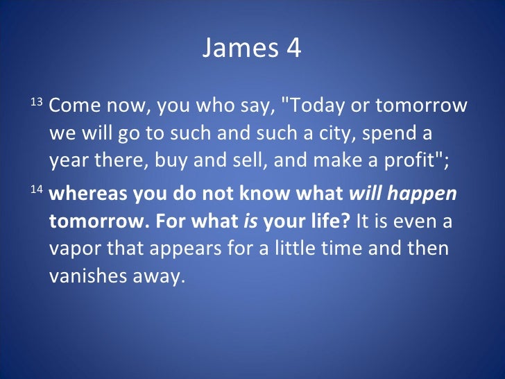James 4 13 17 james-4-13-17