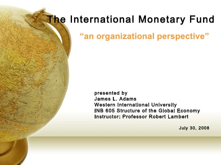 The IMF Structure