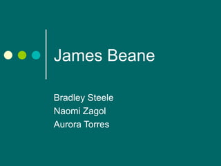 James Beane | PPT