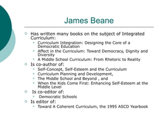 James Beane | PPT