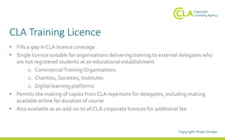 CLA Licensing and Product Innovation | PPT
