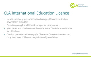CLA Licensing and Product Innovation | PPT