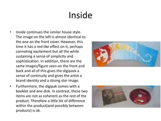 James blunt digipak analysis | PPTX