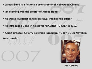 James bond | PPT
