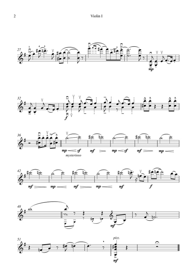 James bond theme vln 1 | PDF