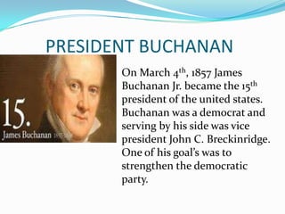 James buchanan jr | PPTX