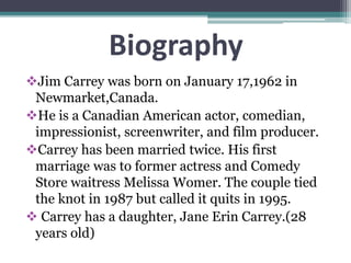 Jim Carrey | PPTX