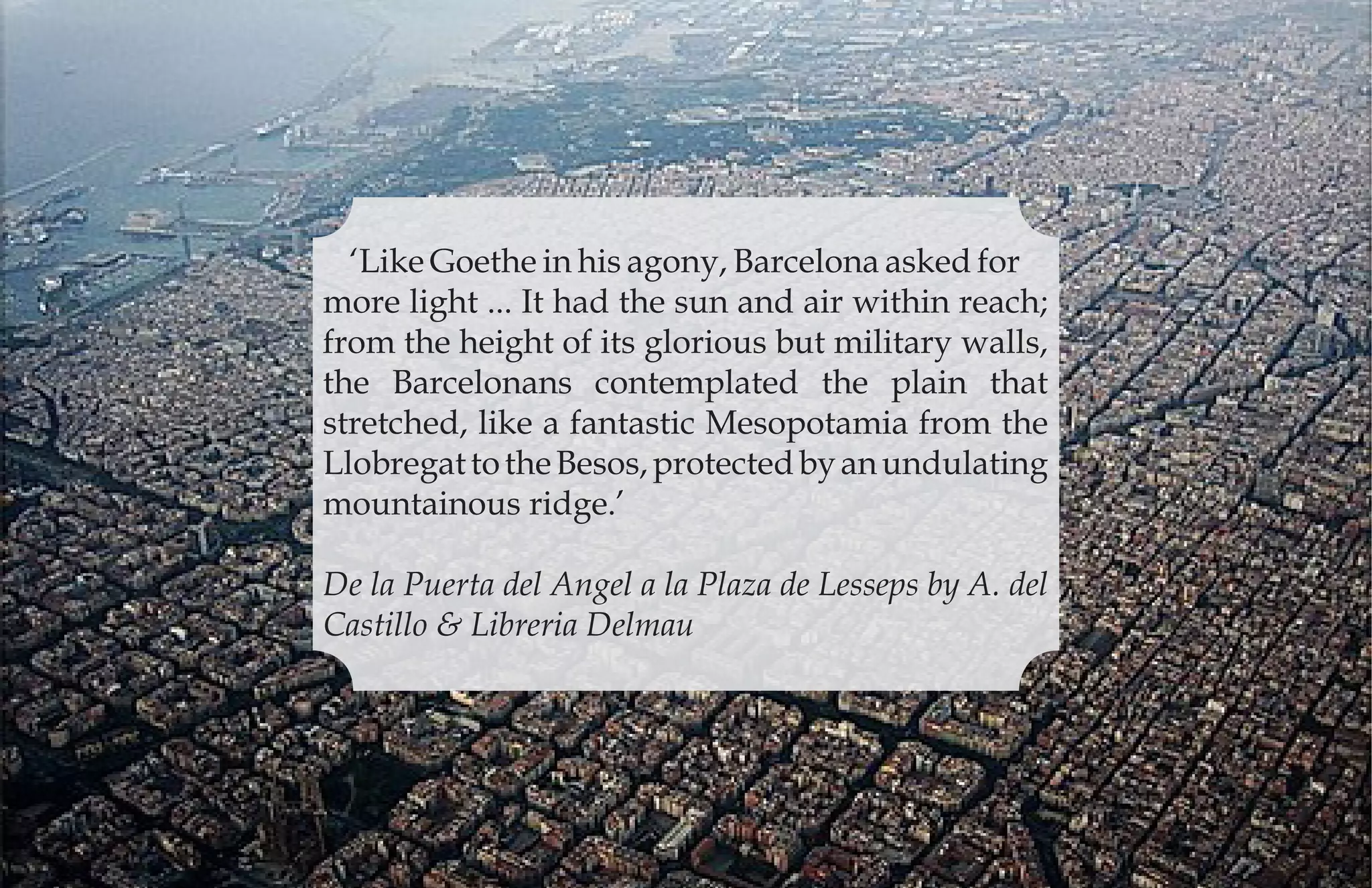 Ildefons Cerda and the Plan for Extension in Barcelona | PDF