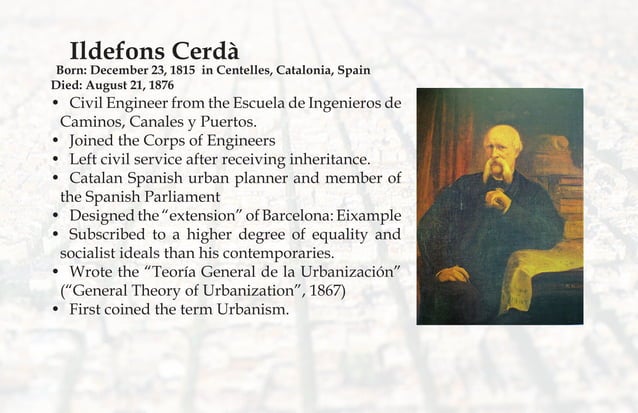 Ildefons Cerda and the Plan for Extension in Barcelona | PDF