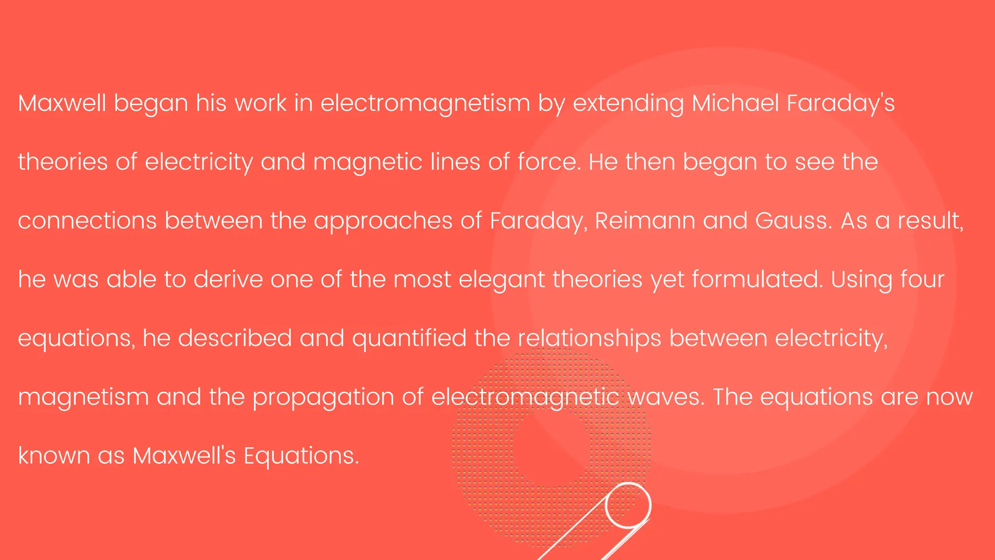 JAMES CLERK MAXWELL (ELECTROMAGNETIC THEORY) | PPTX