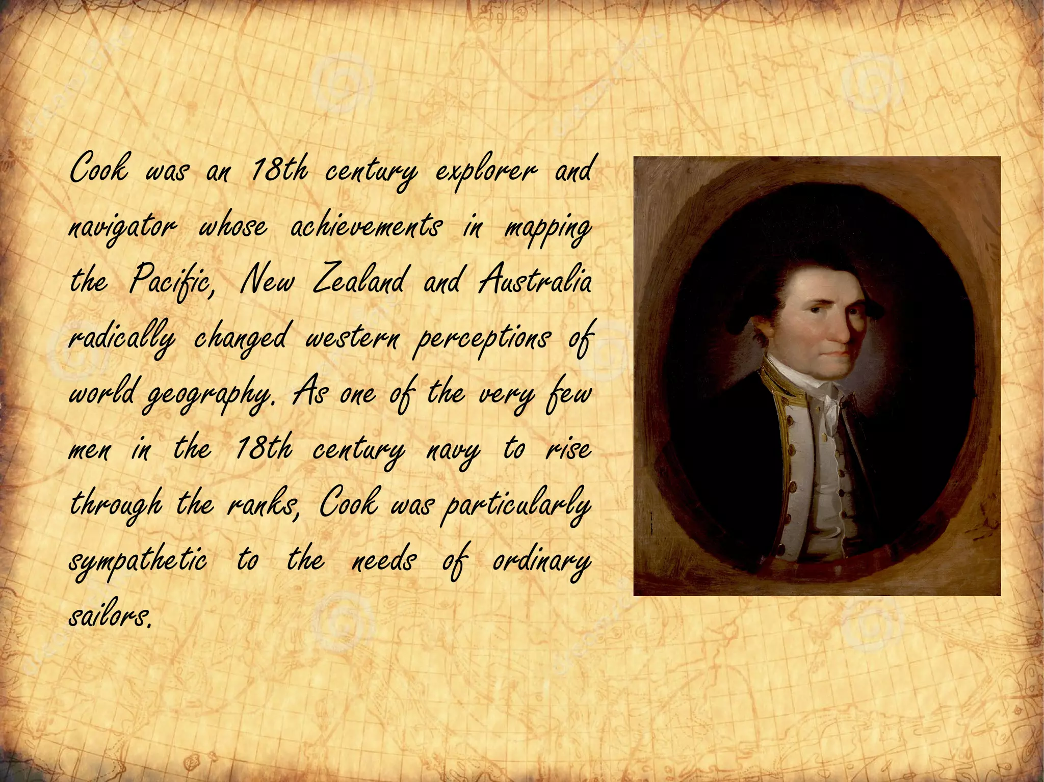 Presentation about James Cook | ODP