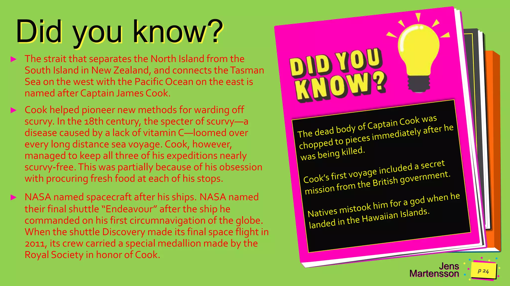 James cook | PPTX