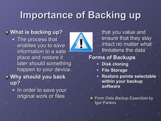 Power Point example for module 3 assignment | PPT | Data Storage and ...