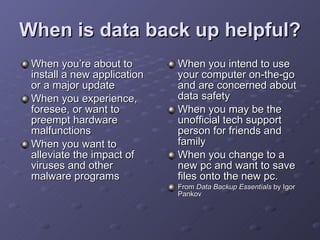 Power Point example for module 3 assignment | PPT | Data Storage and ...