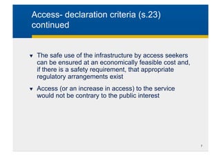 Third Party Access for Water - IPART, James Cox | PPT