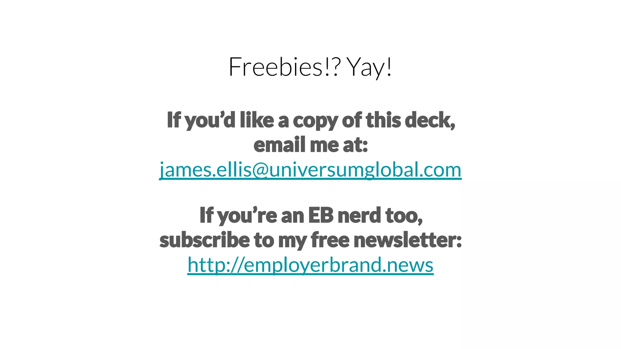 Trends in Recruiting & HR: Employer Branding Maturity Model: Where Do ...