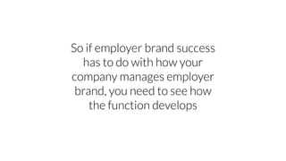 Trends in Recruiting & HR: Employer Branding Maturity Model: Where Do ...
