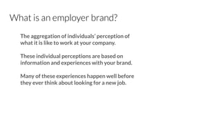 Trends in Recruiting & HR: Employer Branding Maturity Model: Where Do ...