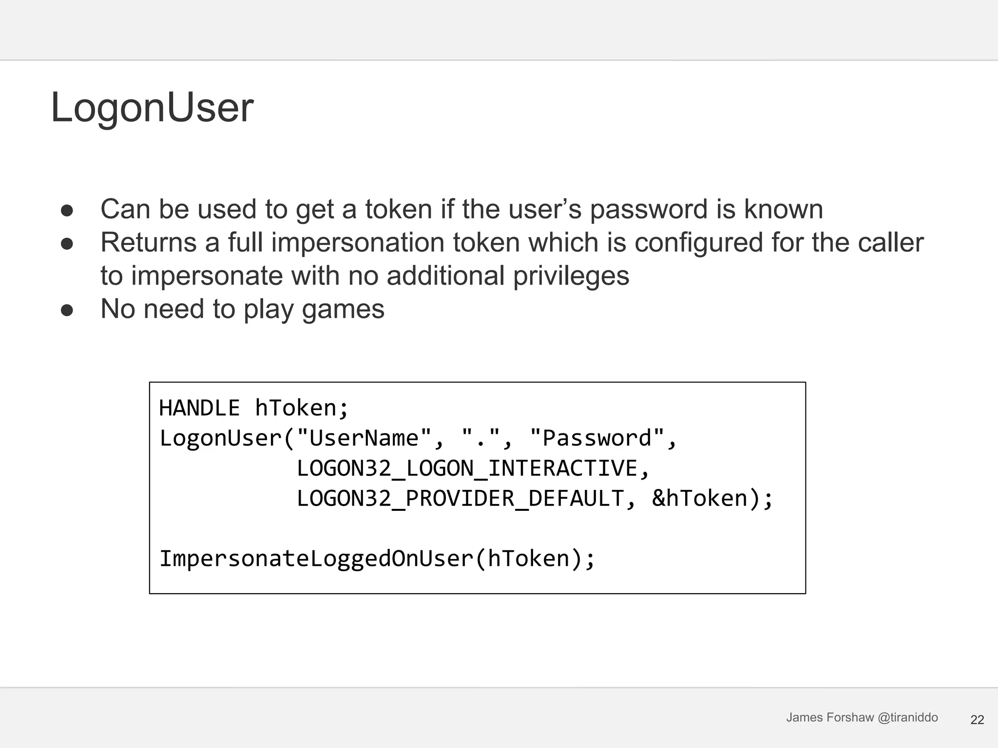 Social Engineering the Windows Kernel by James Forshaw | PDF