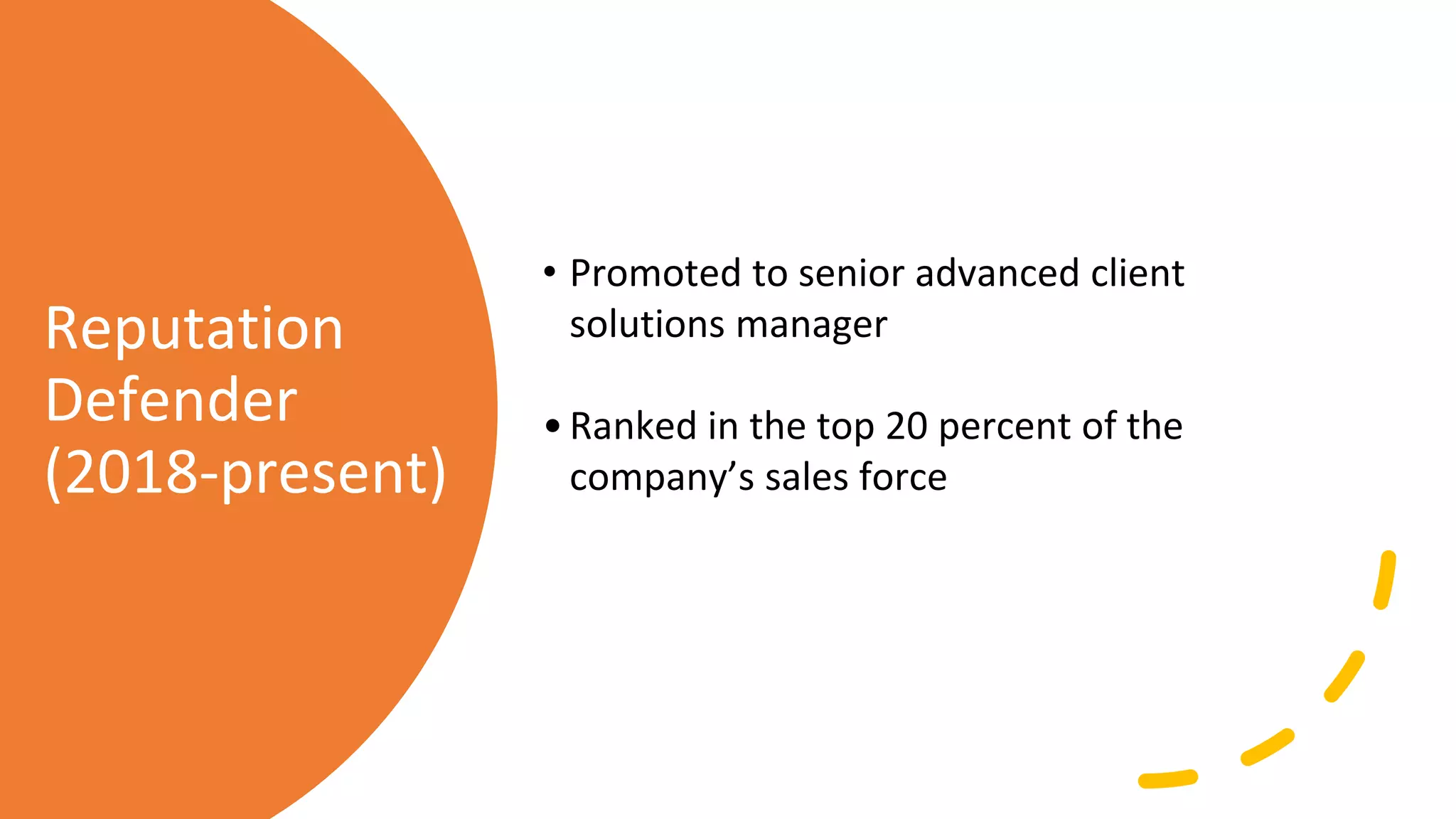 James Fuller Career Highlights | PPTX