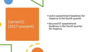 James Fuller Career Highlights | PPTX