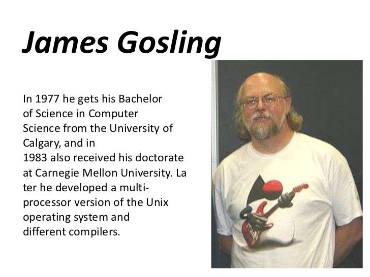 James Gosling, by Tommaso B.