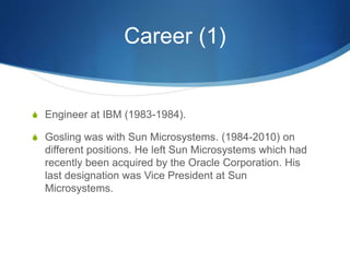 James Gosling | PPTX