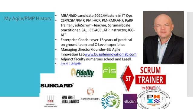 James Hannon: A case study of an Agile Transformation - in a FINTECH ...