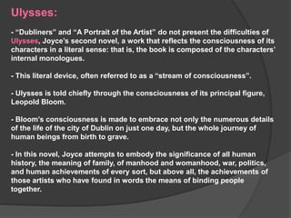 James joyce | PPTX