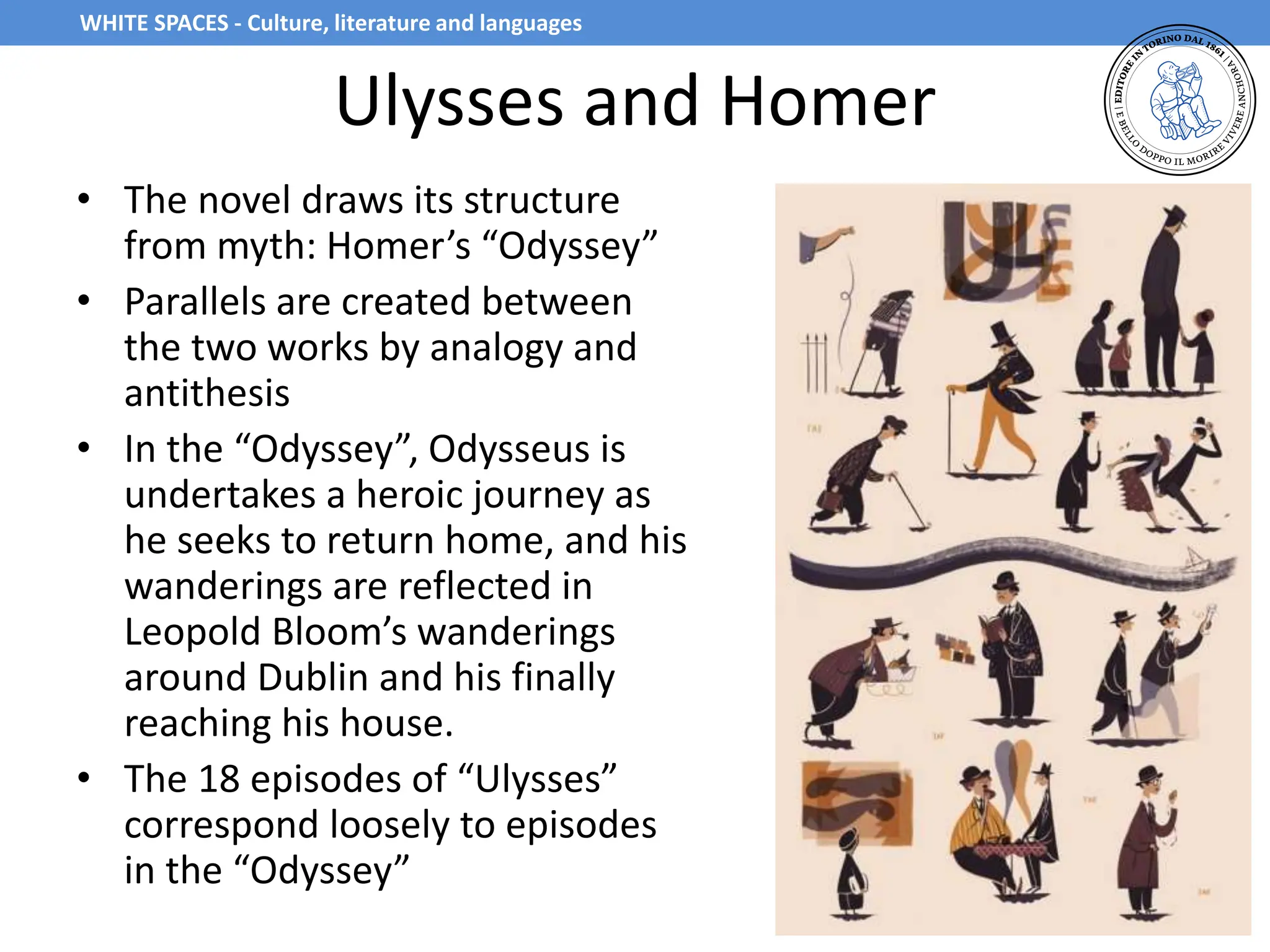 James Joyce, Dubliners and Ulysses.ppt ! | PPTX
